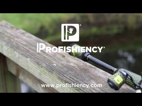 Profishiency Rods - The BUMBLEBEE - 5'6" Spincast Combo w/ Soft Padded Grips