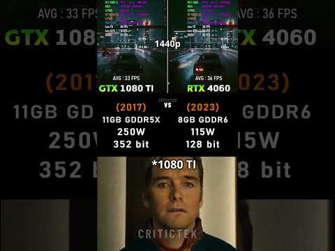 GTX 1080 Ti vs RTX 4060