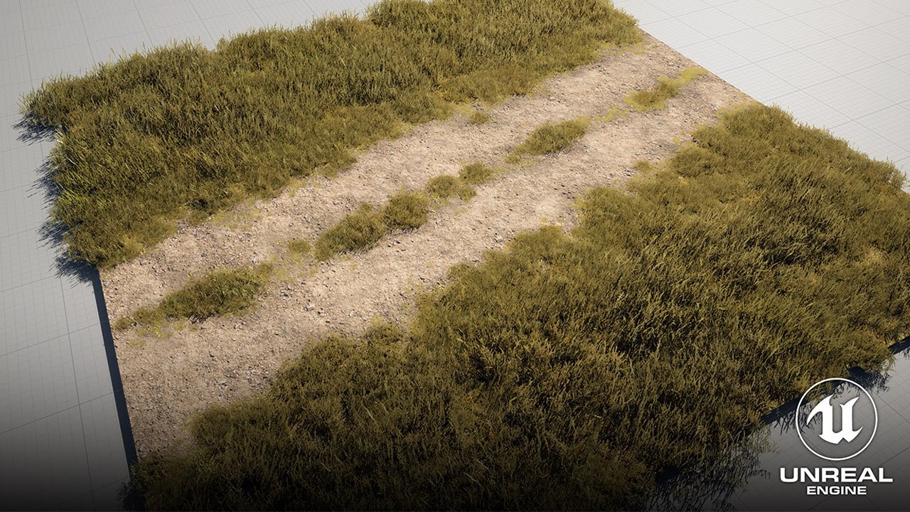 Ground Blends in Unreal Engine 5 - Material Pack