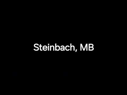 How to Pronounce: Steinbach, Manitoba