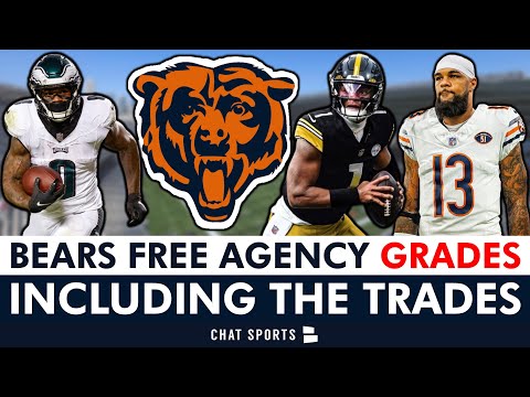 Chicago Bears NFL Free Agency Grades For Top Signings + Keenan Allen & Justin Fields Trades