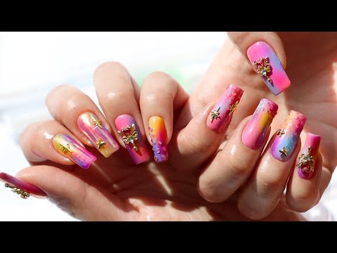 Pretty Pink Summer Nails โ๏ธ ๐๐
๐ป Chrome, Airbrush, Charms