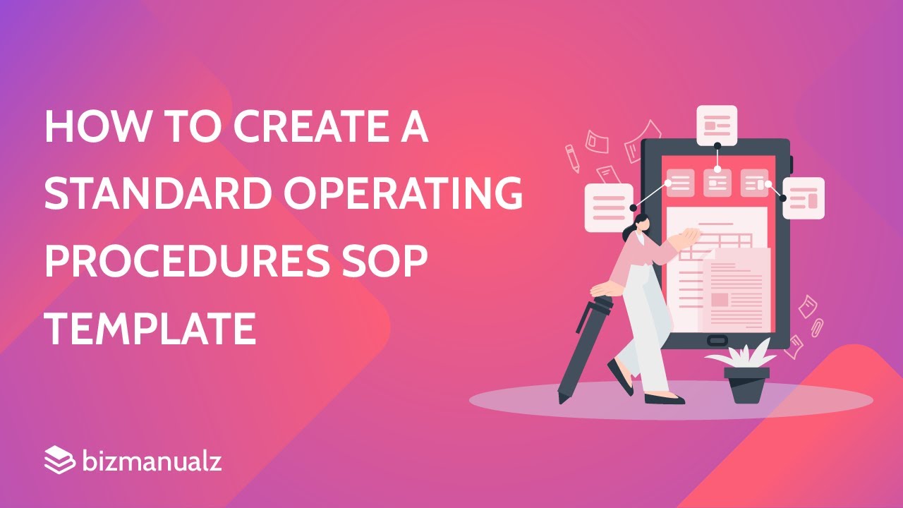 (Old Version) How to Create an SOP Standard Operating Procedure Template