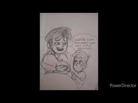 Wild Kratts Comic Drawing Young Martin & Baby Chris