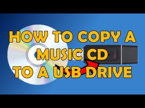 📀 How to Copy A CD to a USB Stick For Use In Your Car or a Device That Accepts USB Sticks! 📀