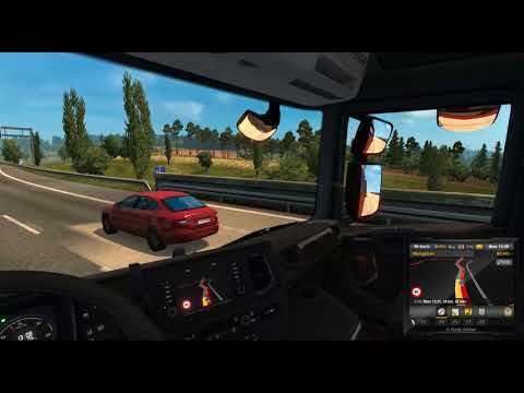 Life Of A Truck Driver: Luxembourg to Koln