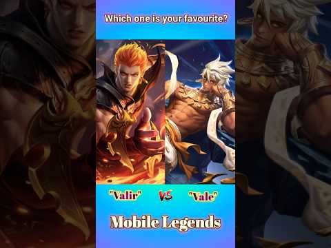 Best Mage Valir VS Vale | Mobile Legends Counter Hero | MLBB #mobilelegends #mlbb #gaming #shorts