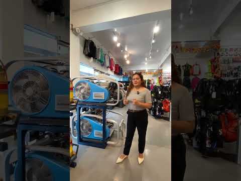 Bauer Mariner 200 Breathing Air Compressor!!
