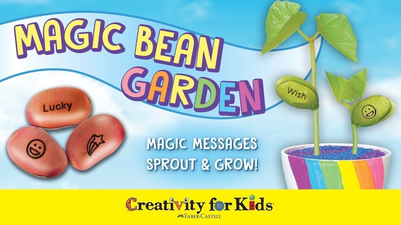 Create Your Own Magic Bean Garden | Creativity for Kids GROW Activity