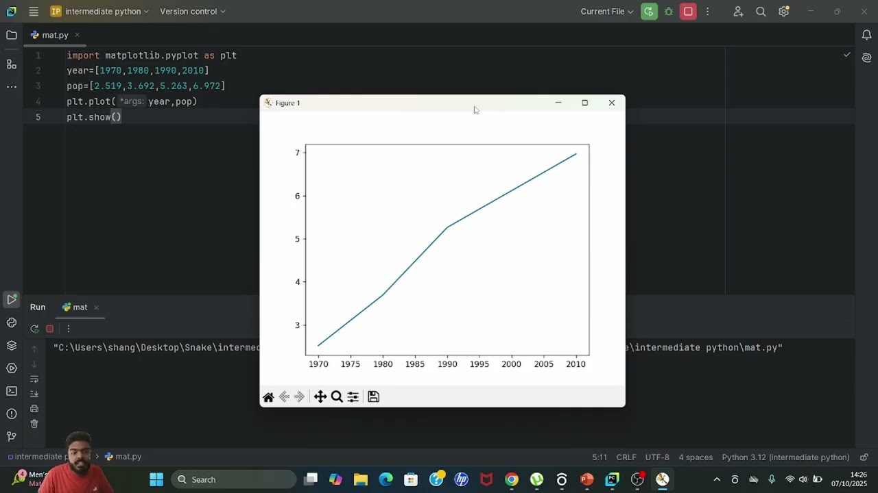 Matplotlib Tutorial in PyCharm | Line, Scatter & Histogram Plots for Beginners