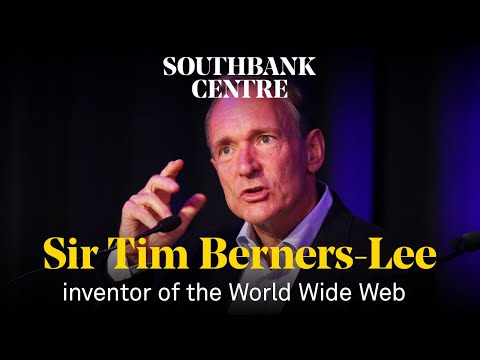 Sir Tim Berners-Lee, inventor of the world wide web in conversation
