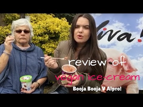 Viva! Veganista Review: Booja Booja VS Alpro Vegan Ice Cream
