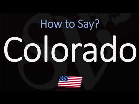 How to Pronounce Colorado? | US State Name Pronunciation