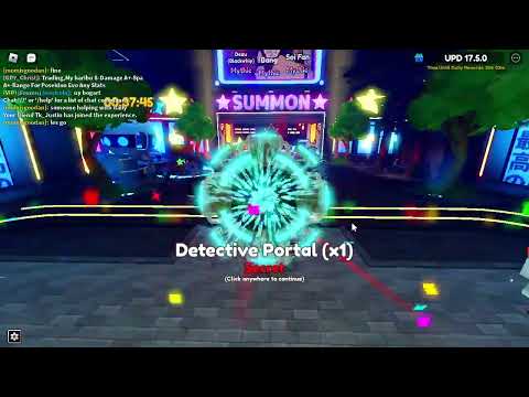 Getting the new secret portal in Anime Adventures