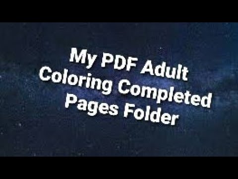 Flip through My PDF/ Adult coloring pages folder