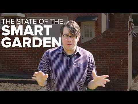 Checking in on the smart garden