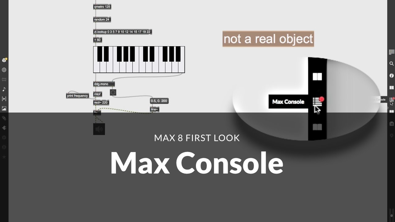 Max 8 First Look: Max Console