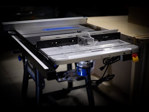 DELTA 36-725T2 TABLESAW W/ ROUTER