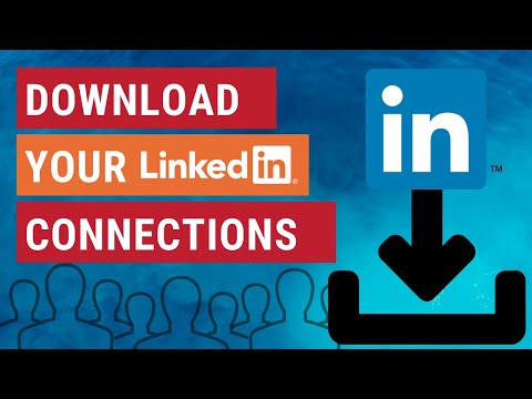 How to Download Your LinkedIn Connections // Tutorial