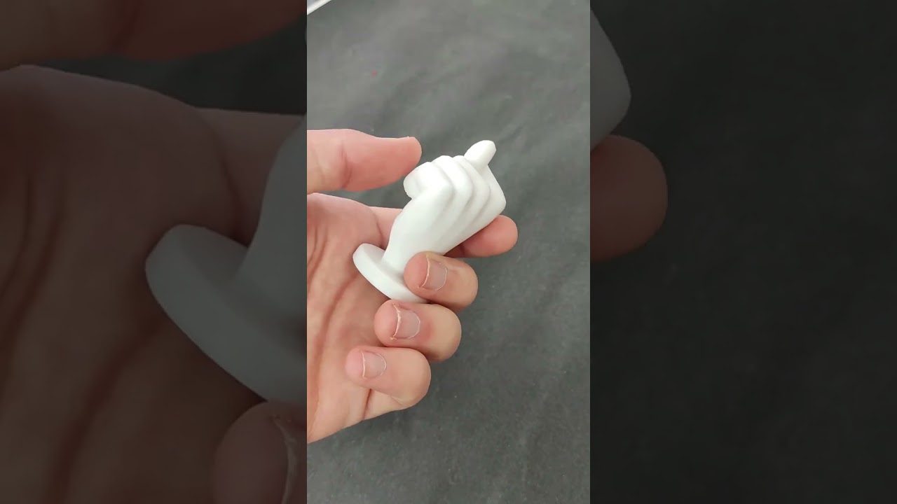 3D Printed Hand Sign Figure - The Ultimate Gesture of Expression #3dprinting #shorts