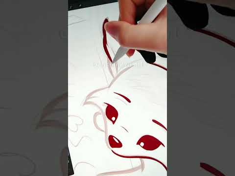 Making my cute Fox Animated GIF on Procreate #animatedgif #cuteart