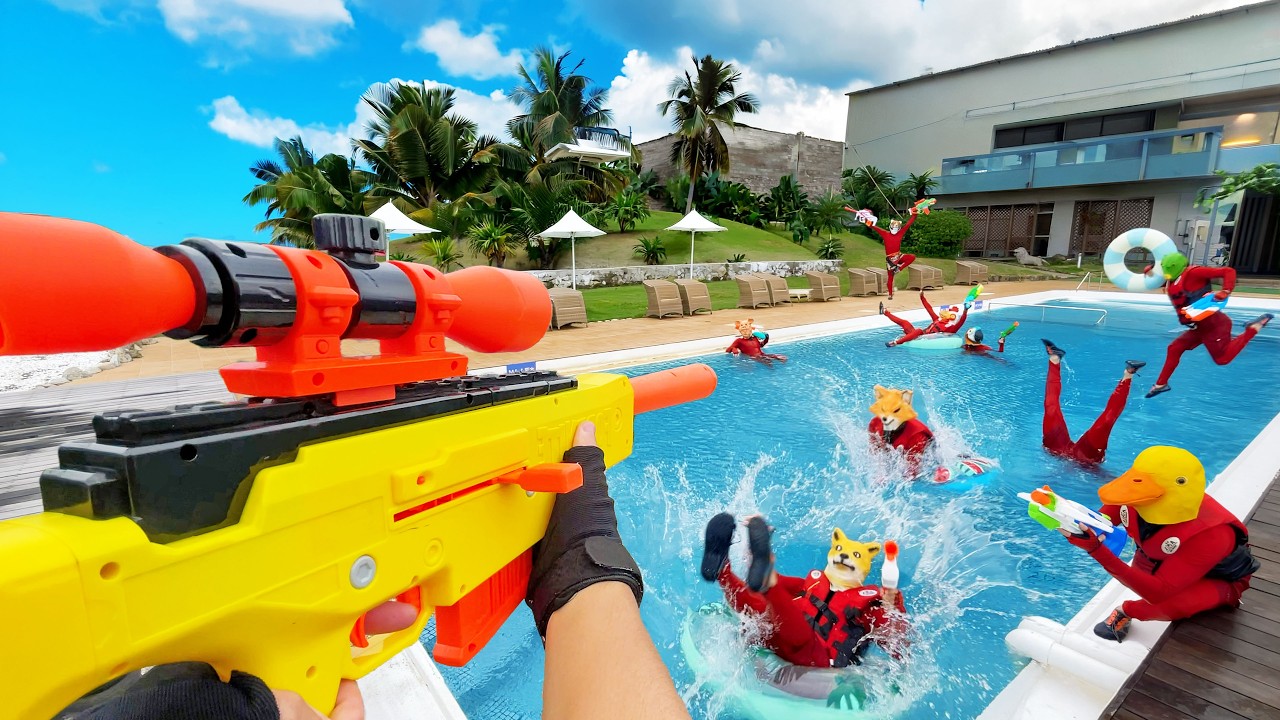 Nerf War | Ultimate Battle 12 (Nerf First Person Shooter)