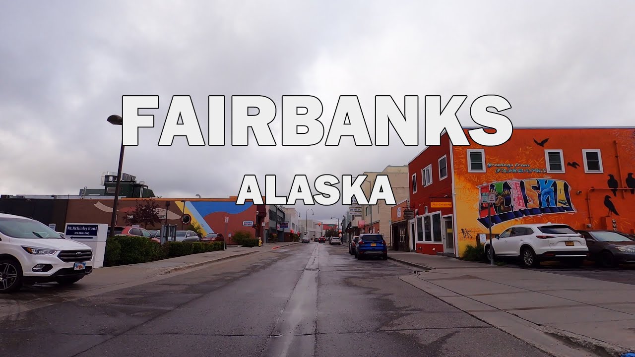 Fairbanks, Alaska - Driving Tour 4K