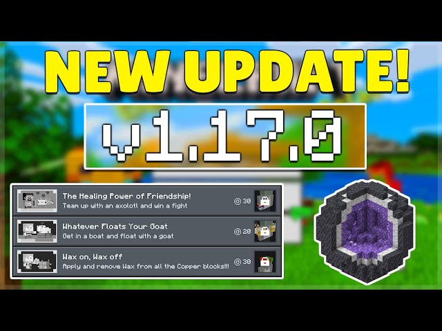 How to download and play Minecraft 1.17 Caves & Cliffs update APK for ...