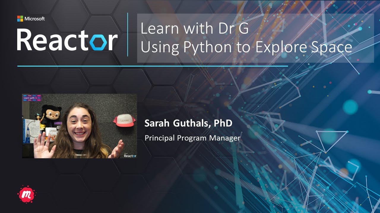 Using Python to Explore Space | Learn with Dr G