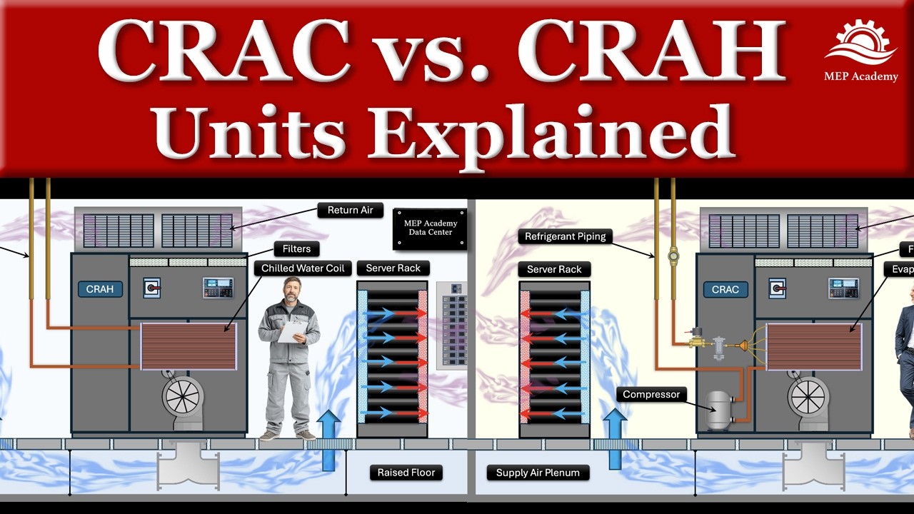 CRAC vs CRAH Units Explained