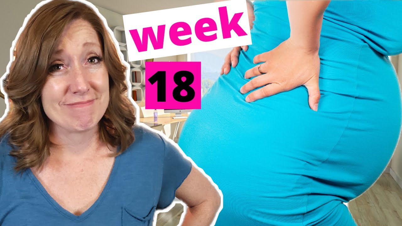 Baby Ultrasound at 18 weeks | Round Ligament pain, Low Back Pain with Pregnancy.