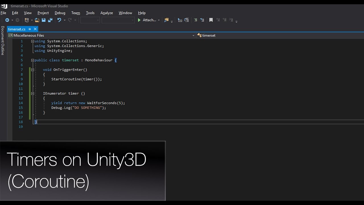 How to create a timer - Unity