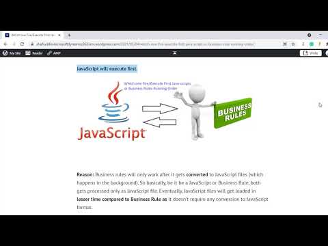 Which one Fire/Execute First Java-scripts or Business Rules Running ...