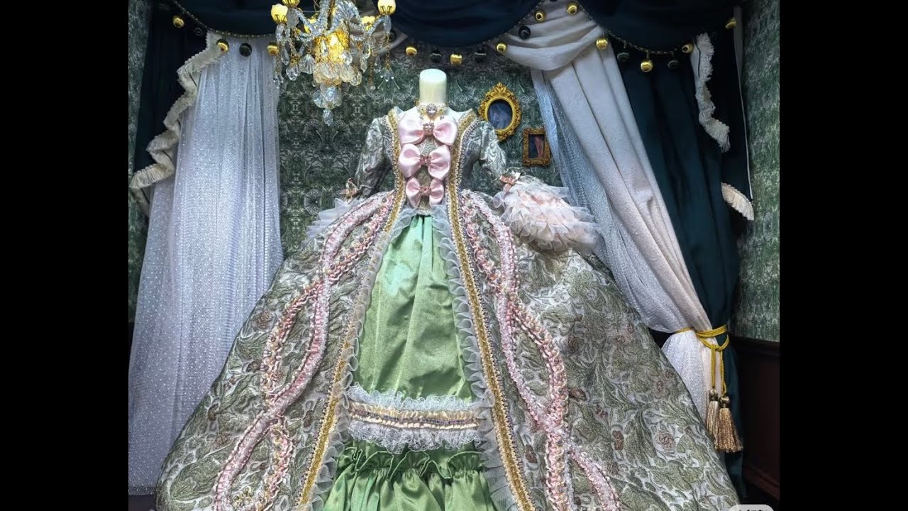 BJD Doll clothes pattern tutorial  Rococo