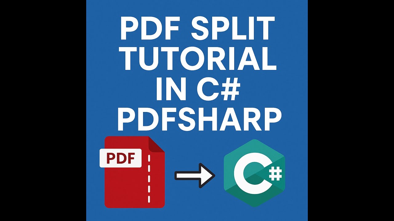 How to Split PDF Files in C# Using PDFsharp | Step-by-Step Tutorial 3