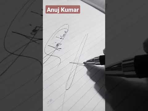 ANUJ Kumar signature.....ππππ# signature...