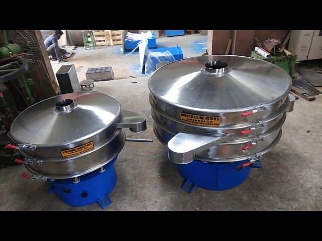 Vibro Screen Machine - Circular Gyro Vibrator Screen Manufacturer from ...