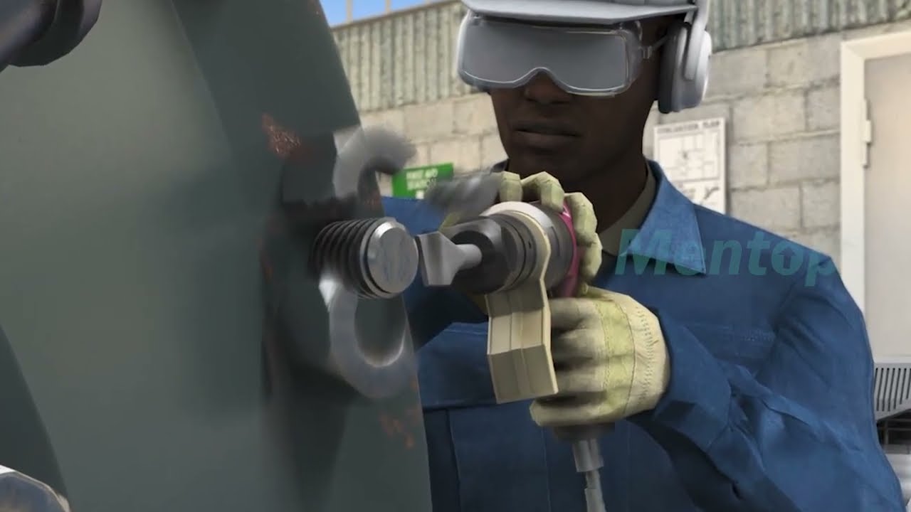 Falling Objects Hazard Identification | Construction Workplace Safety | EHS Training LMS | Mentop
