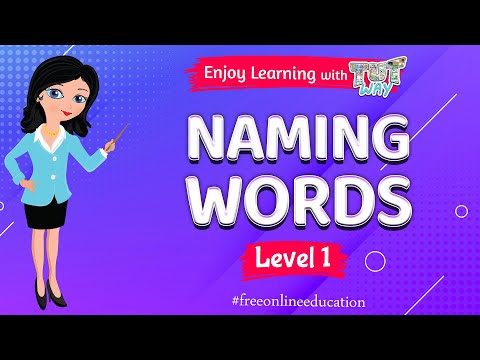 Naming Words general gramma…: English ESL video lessons