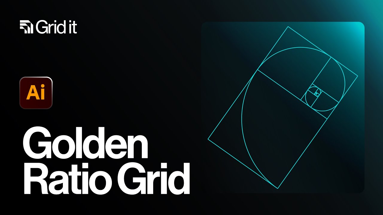 How to Make Golden Ratio Logo Grids | Adobe Illustrator