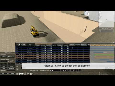 Add equipment cost to 4D schedule