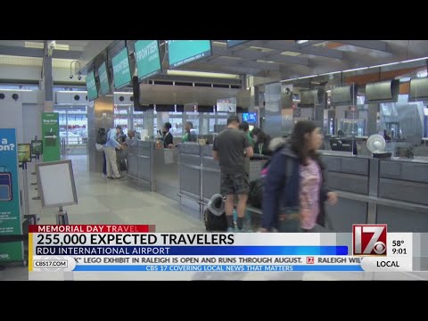 3 of 4 RDU parking decks reach capacity on Memorial Day weekend, airport says