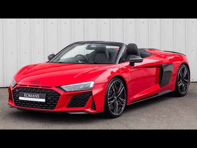 Audi R8 Red Convertible