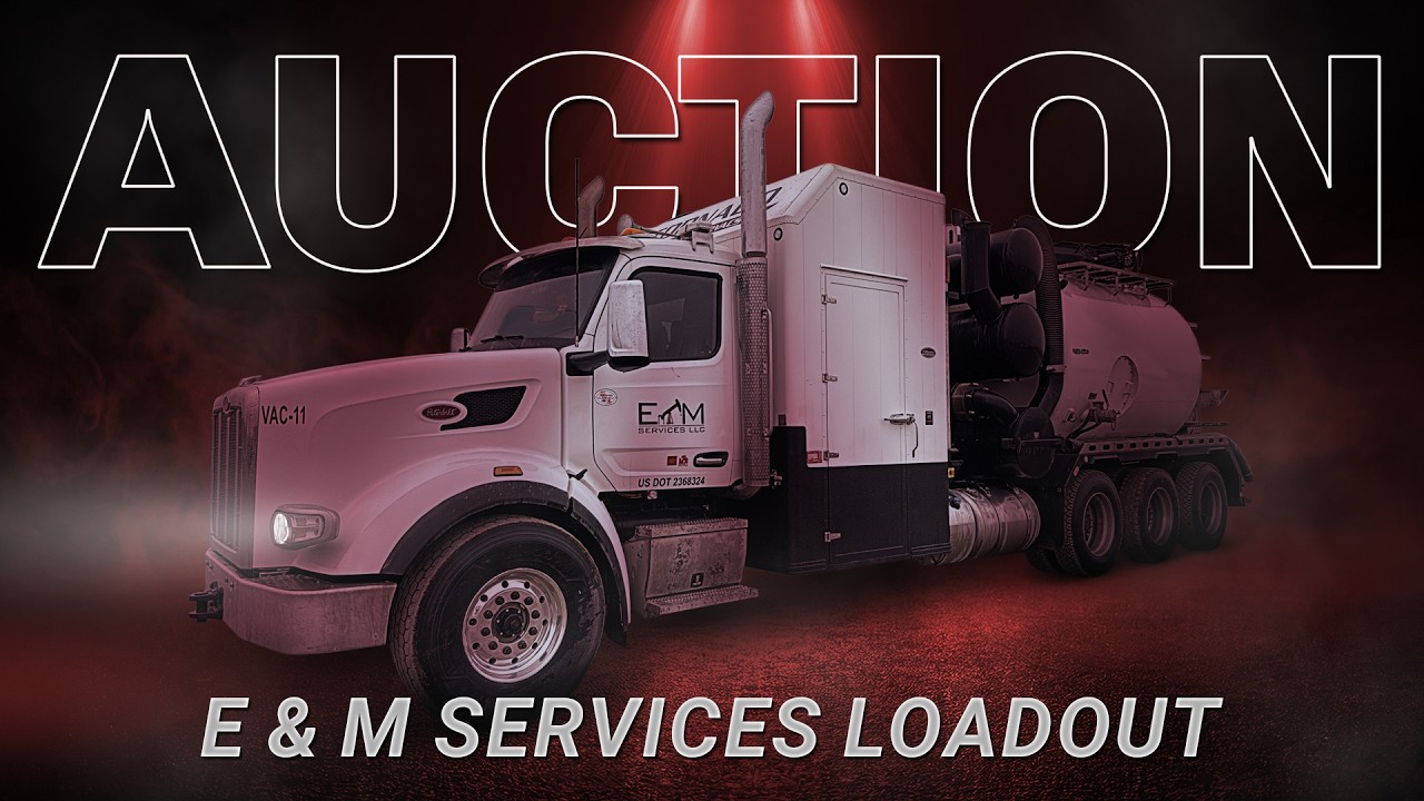 E & M Services Retirement Auction Loadout Highlights