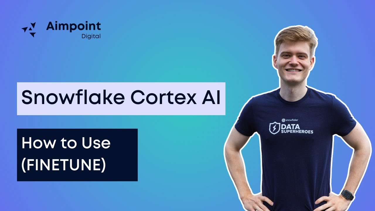 Snowflake Cortex AI | How to Use the FINETUNE Function