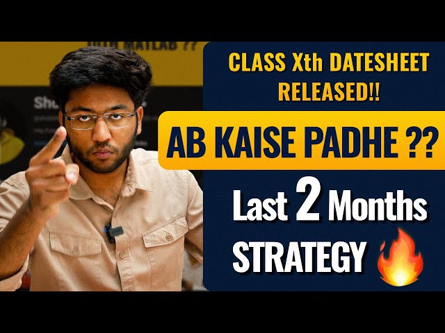 Mastering the Last Two Months: A Strategy for Class 10 Board Exams | Magica