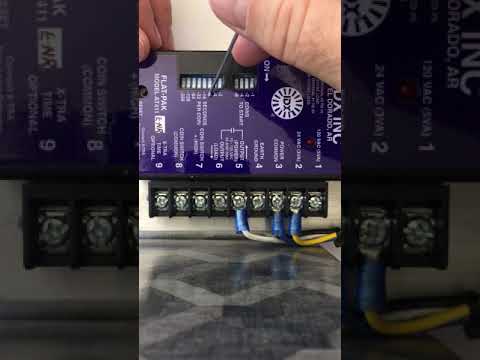 EXTRACTOMAT SELF SERVE TIMER PROGRAMING