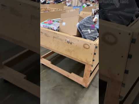 My sister and I went to an Amazon Return liquidation center where you can pick through bins of stuff