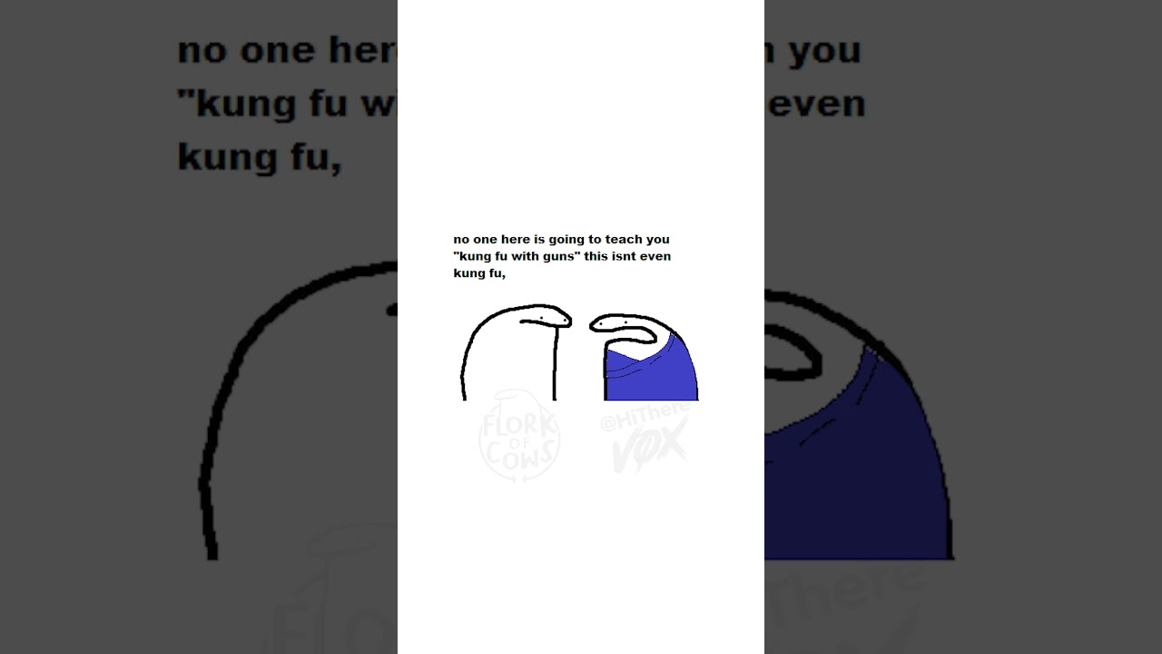 the kung fu lesson (comic by Flork of Cows)