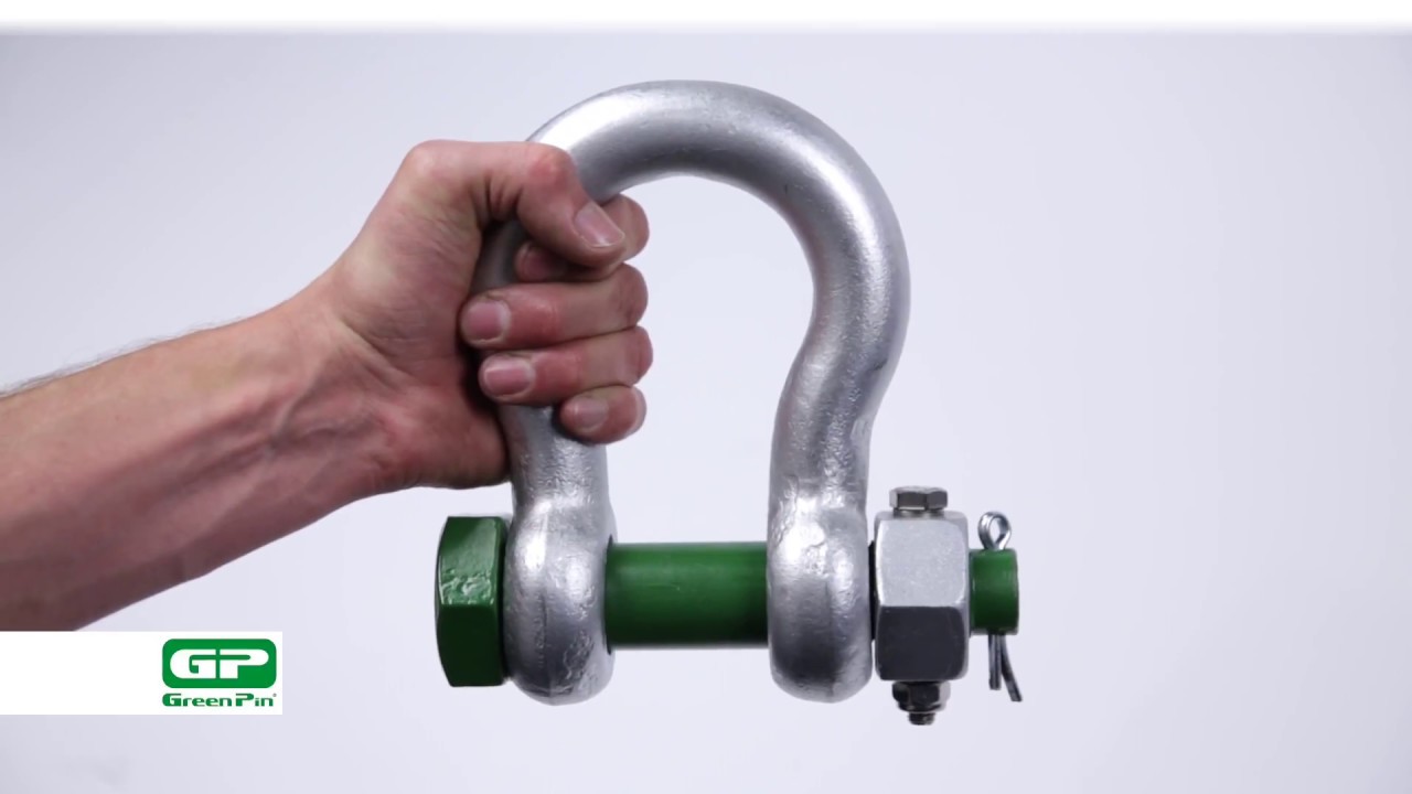 Green Pin® Fixed Nut Shackles